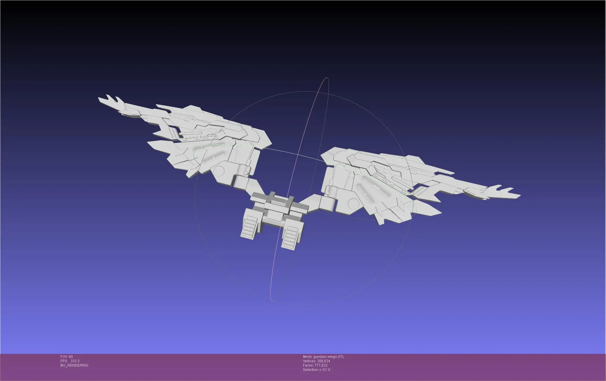 Cosplay STL Download - Wing Gundam Backpack Assemblyby Julian Danzer