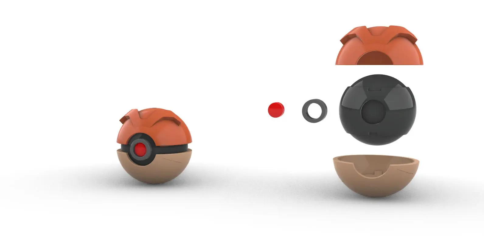 Other STL Download - Pokeball 100 Voltorb Hisuiby Pokeball Empire