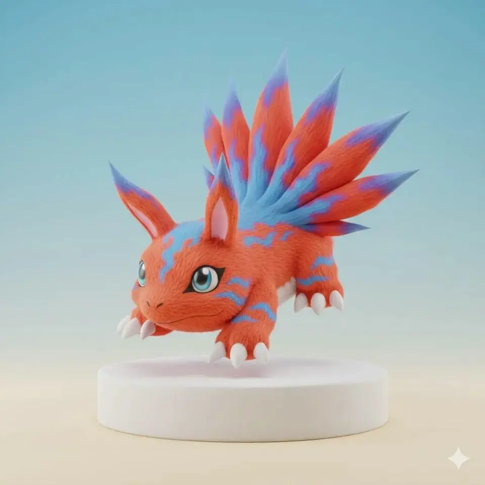 3D Printer Files | 3MF File | Elecmon Digimon Creature Model | Creality ...