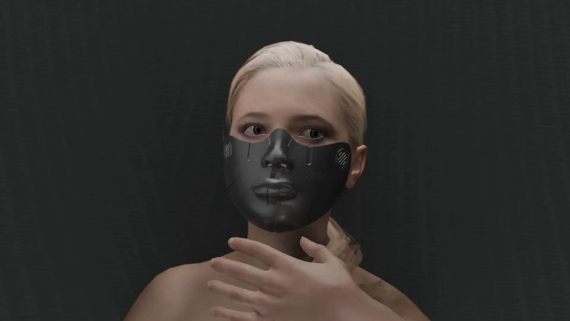 Cosplay STL Download - Cyborg Experiment Maskby Perihelion Prints