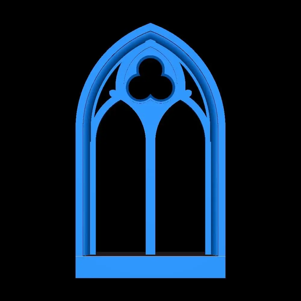3D Printer Files | 3MF File | gothic window | Creality Cloud