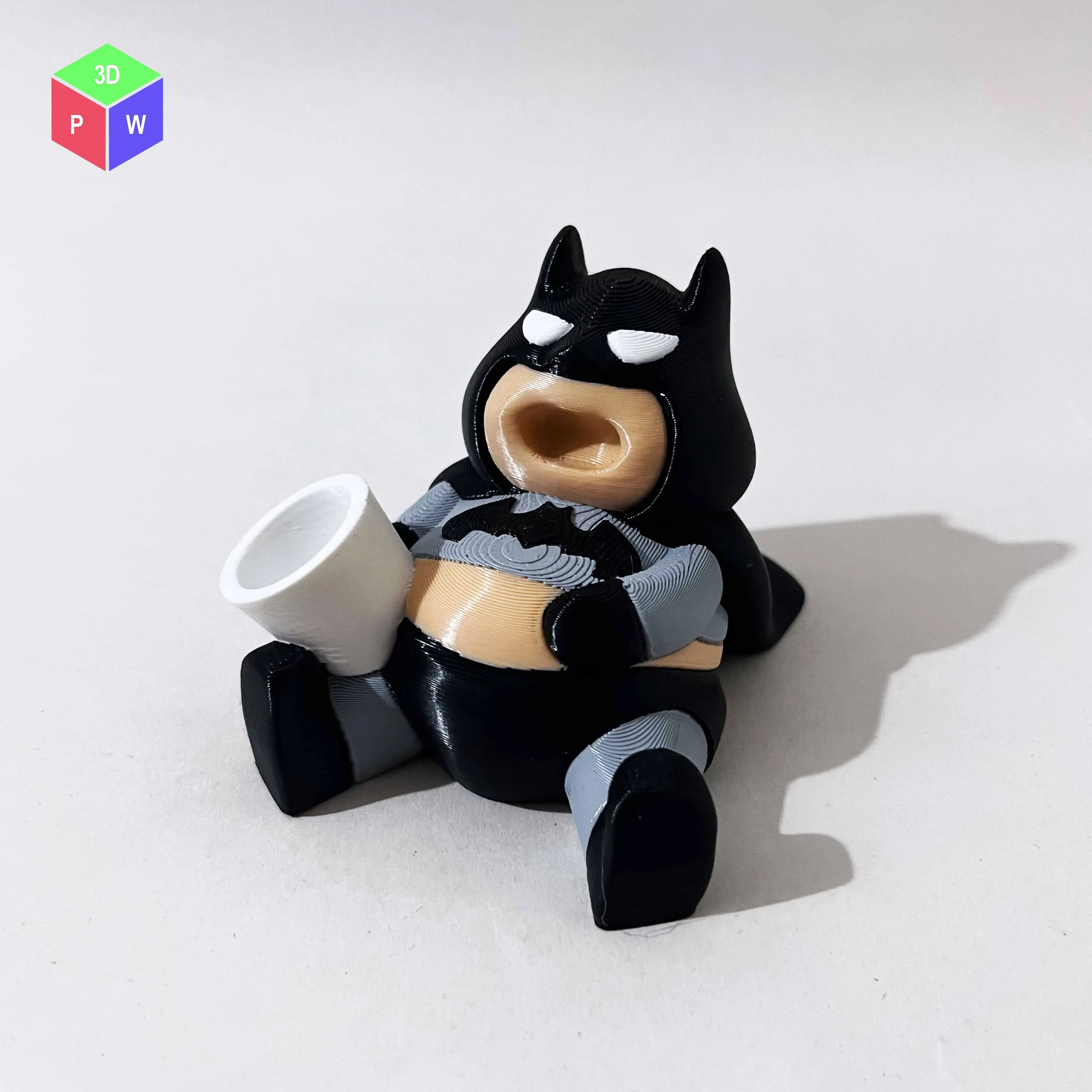 3D Printer Files | 3MF File | Drunk Fat Batman | Creality Cloud