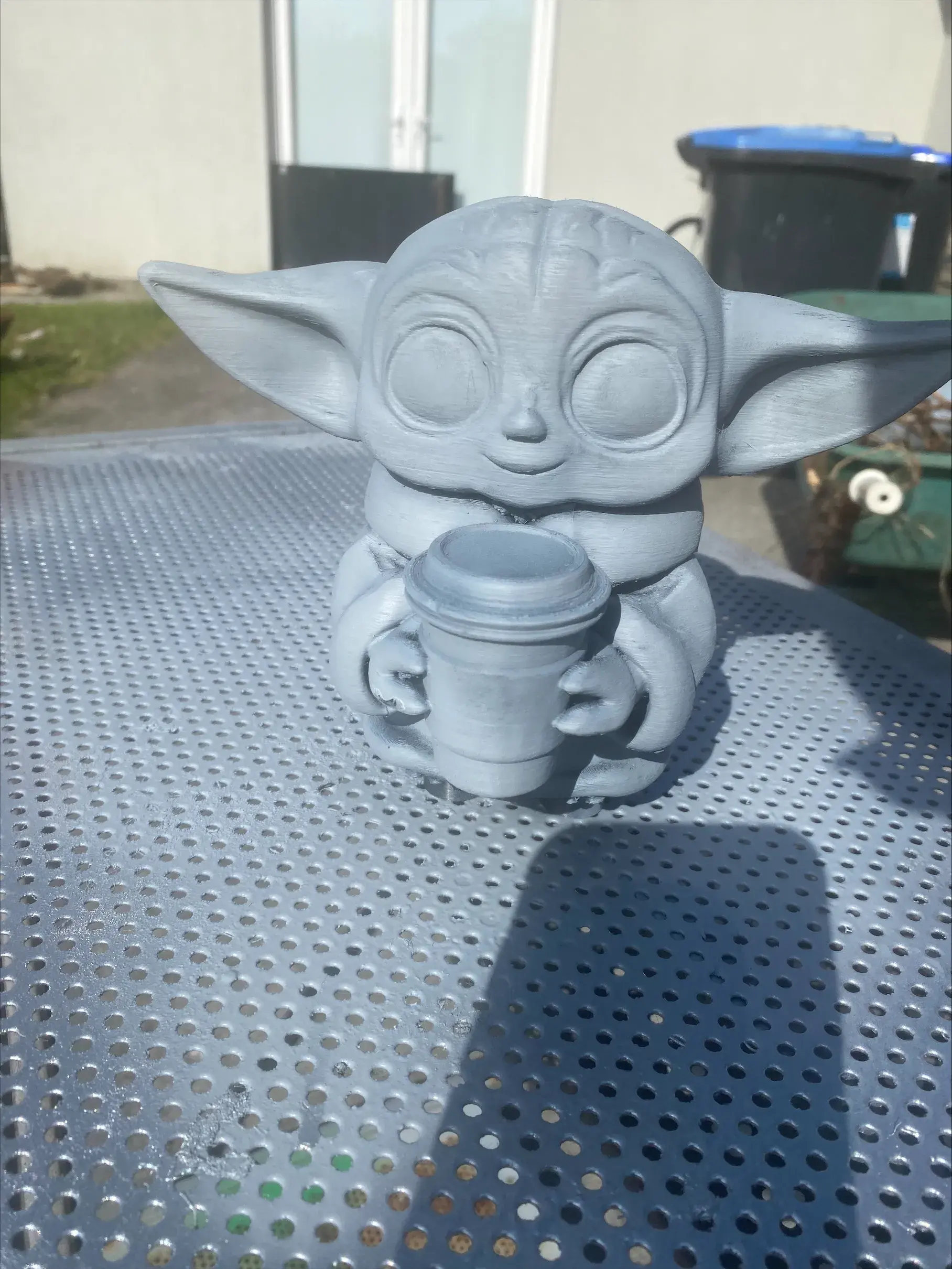 3D Printer Files | 3MF File | Star Wars Grogu with Coffee Cup ...