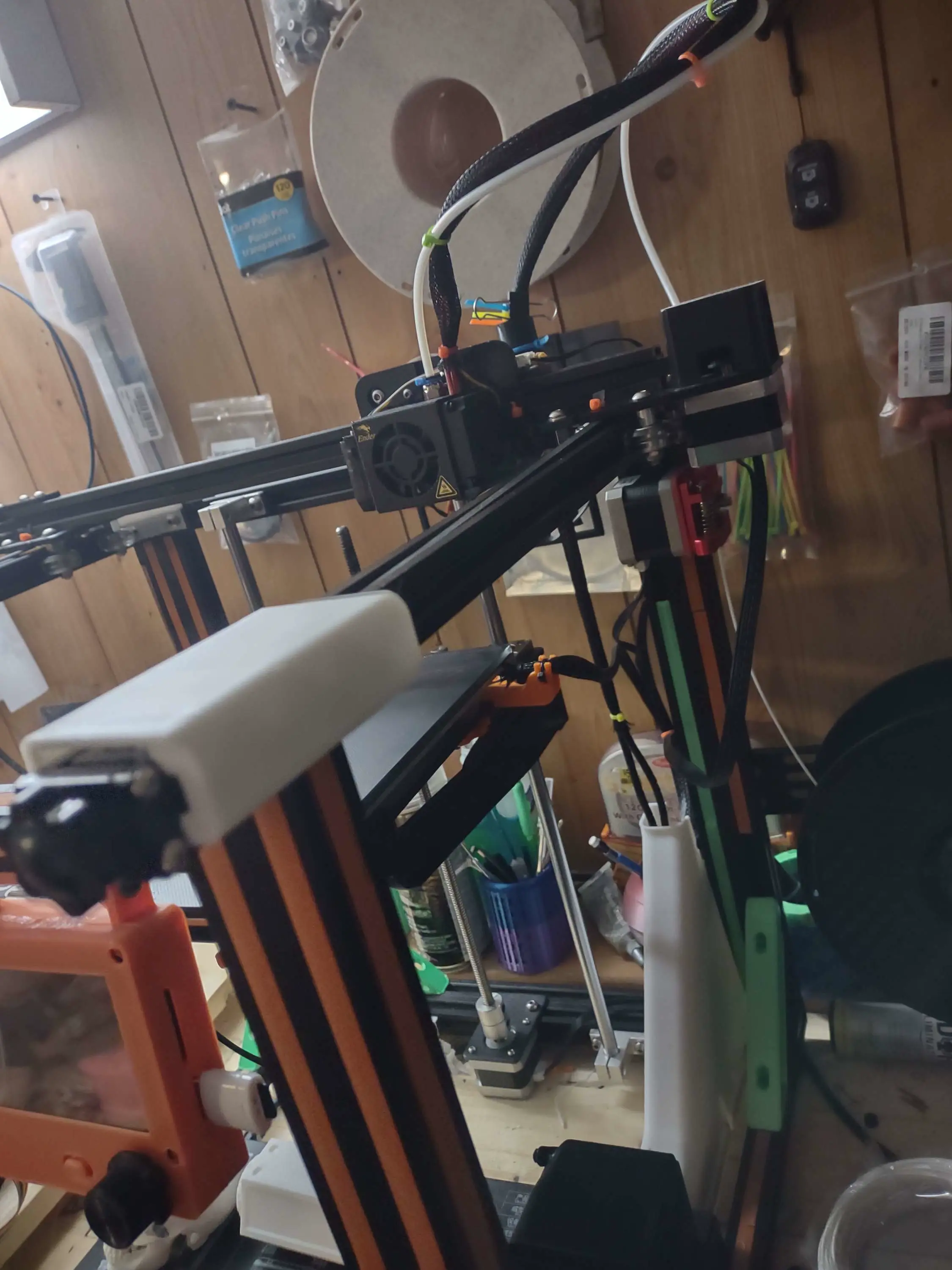 Free 3D Printer Parts STL Download - Ender 5 Pro Front gantry coverby ...
