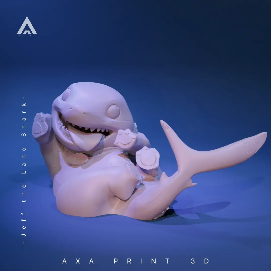 3D Printer Files | 3MF File | Jeff the Land Shark | Marvel Rivals v.2 | Creality Cloud