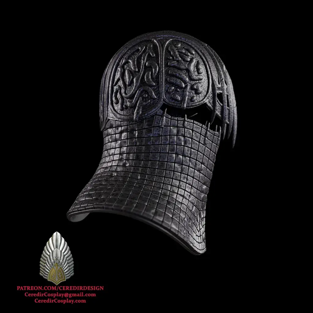 Cosplay STL Download - Ring wraith Nazgul Rhun Helmet lord of the rings ...