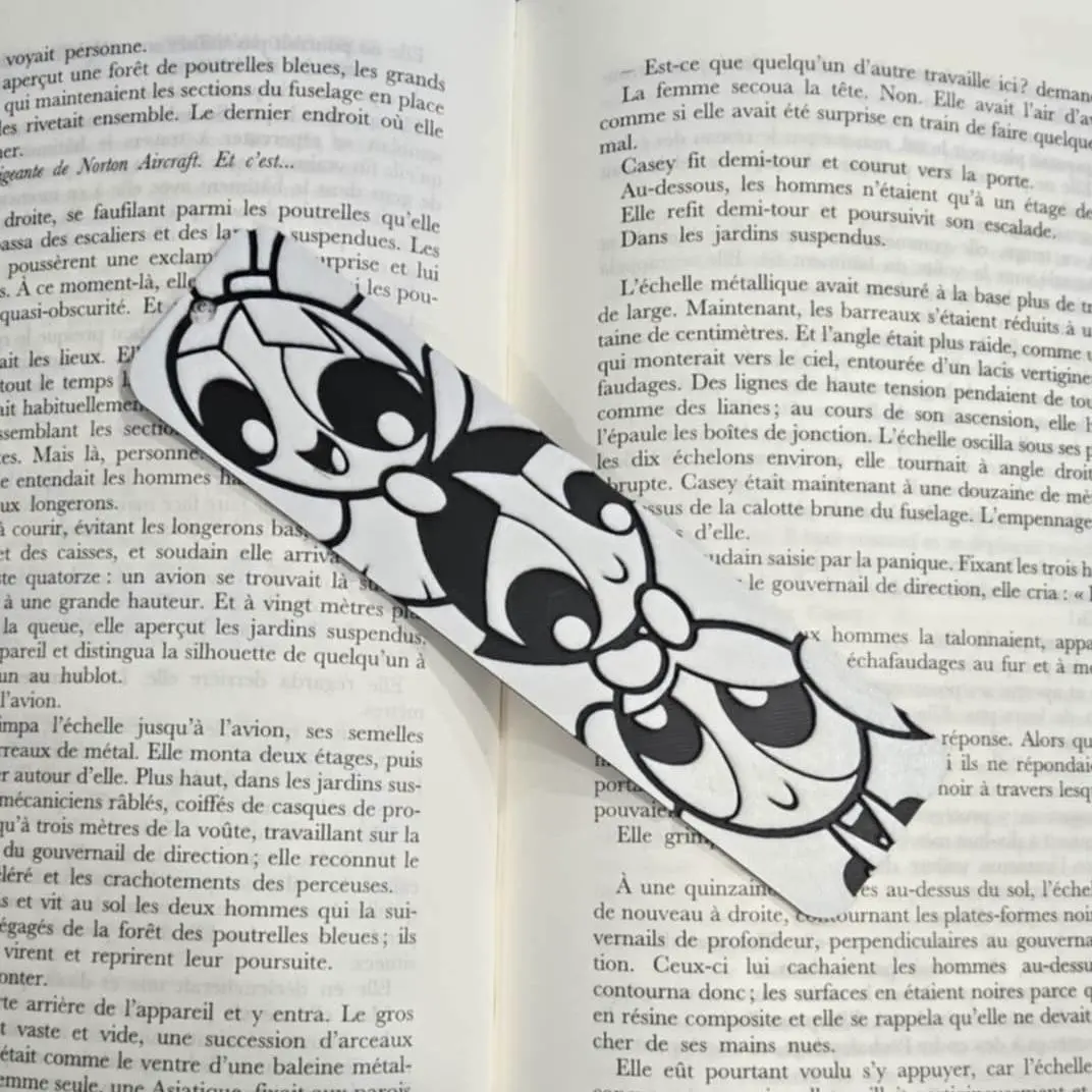3D Printer Files | 3MF File | Bookmark Powerpuff Girls | Creality Cloud