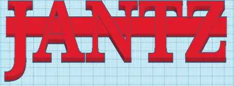 Free Badges & Coins STL Download - Simple Jantz signby PLA on words