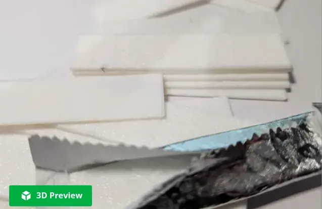 3D Printer Files | 3MF File | fake Chewing Gum Prank | Creality Cloud