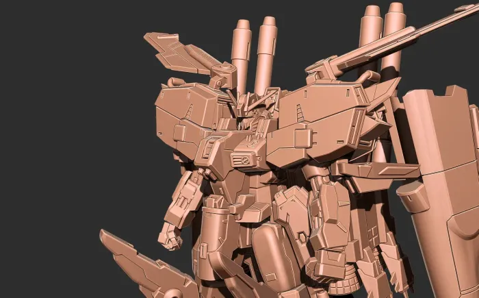 EX - S Gundam 3d print model | 3D models download | Creality Cloud