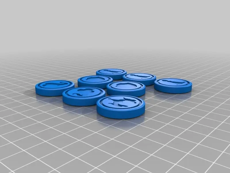 3D Printer Files | 3MF File | Iconified Xiangqi set - Chinese Chess ...