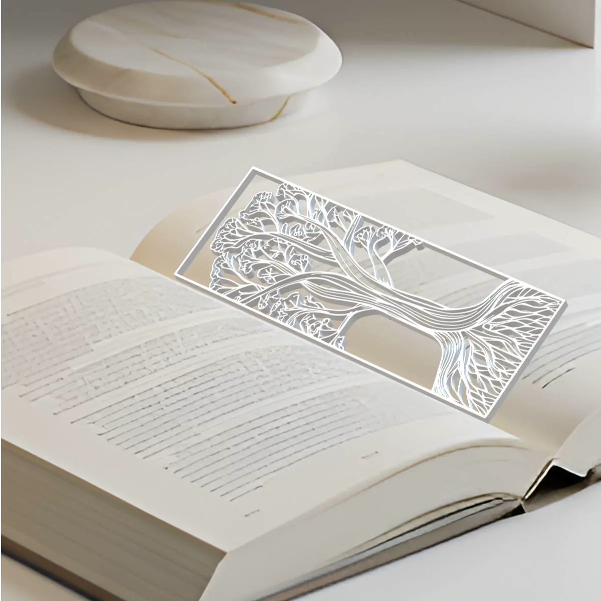 Stationery & Learning Tools STL Download - Tree Bookmark, Creative ...