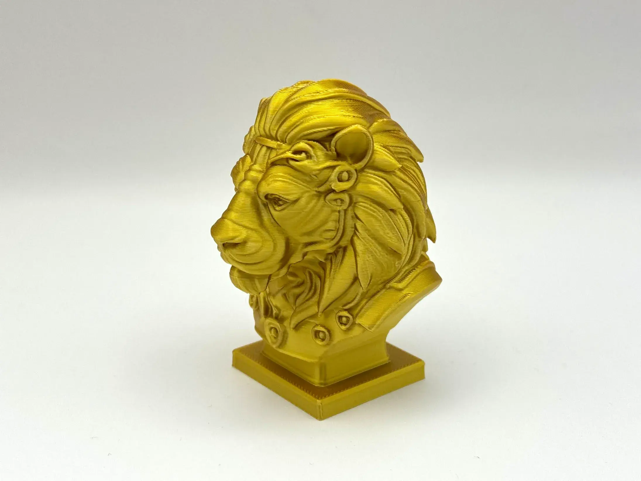 3D Printer Files | 3MF File | Majestic Lion Bust | Creality Cloud