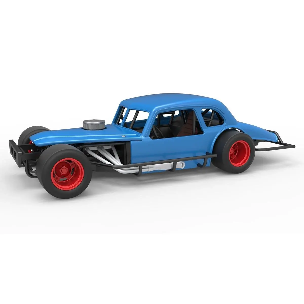 Vehicles & Machinery STL Download - Vintage Asphalt Modified stock car ...