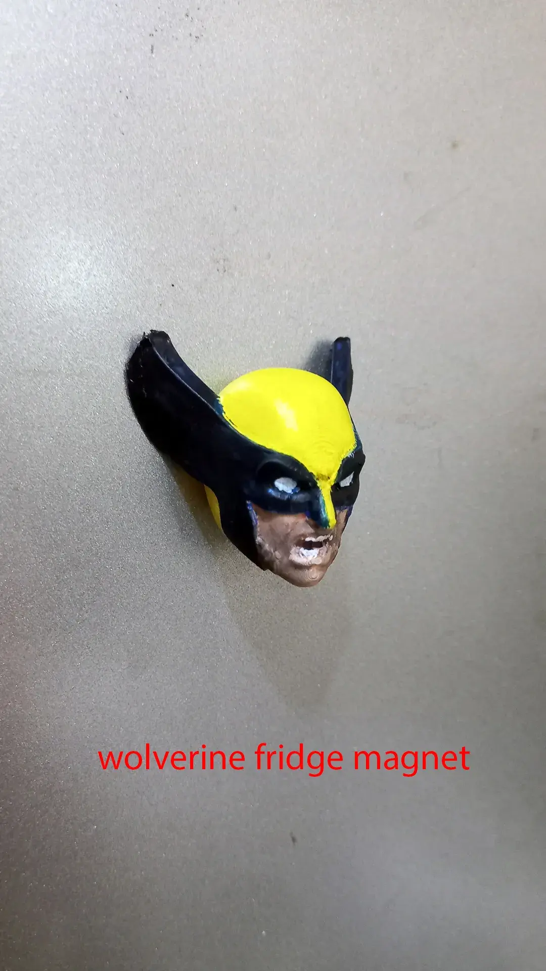 Home Decorations & Ornaments STL Download - wolverine fridge magnet ...