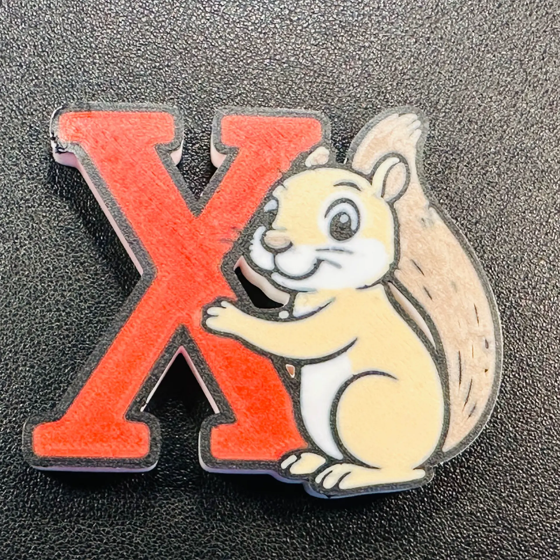 3D Printer Files | 3MF File | Letter X “Xerus” 🐾 Animal Alphabet ...