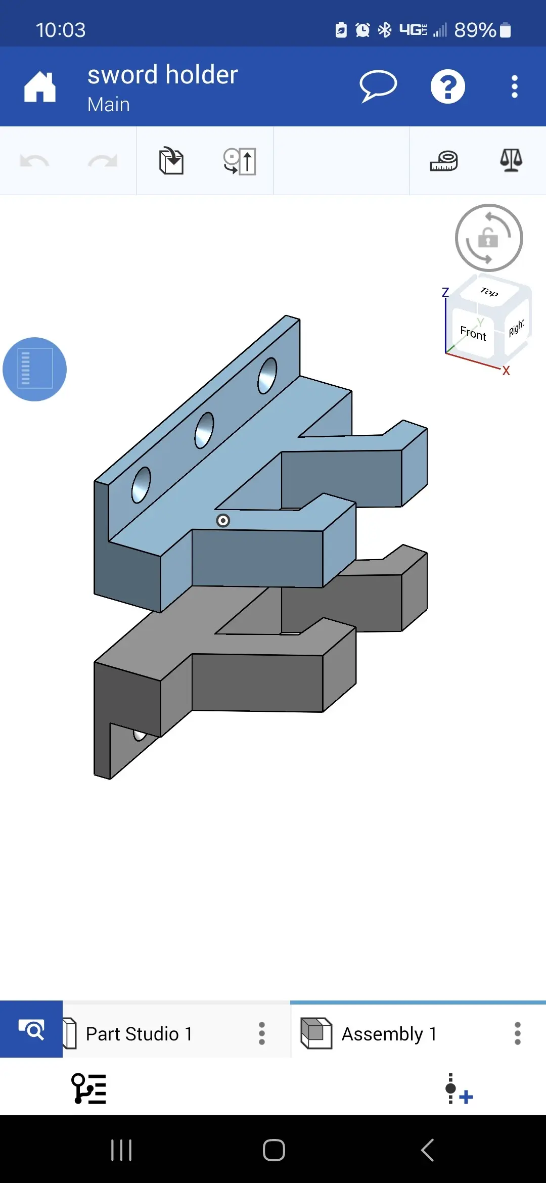 Tools & Spare Parts STL Download - Sword holder.by 3D Falcon