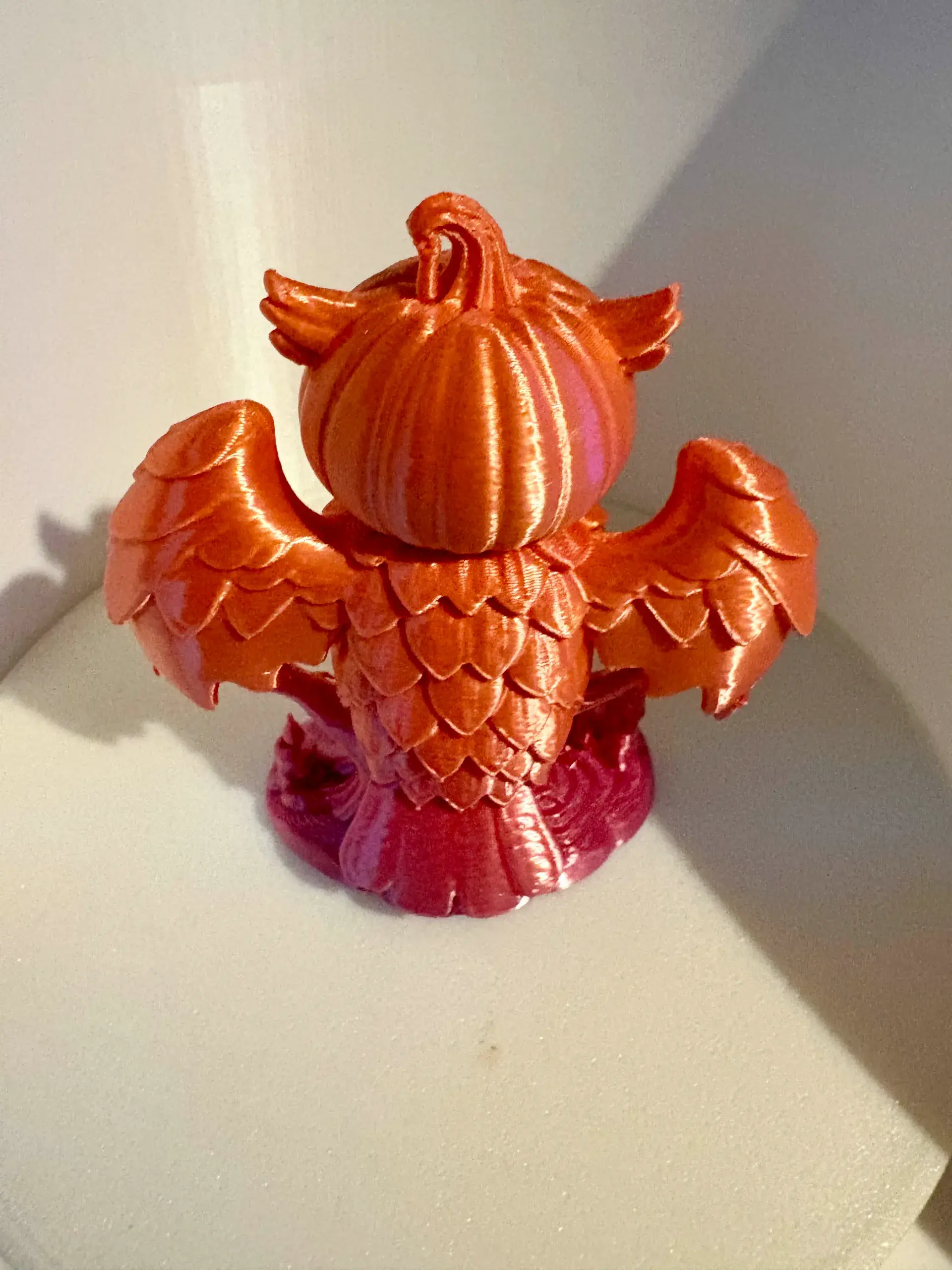 3D Printer Files | 3MF File | Nightmare pumpkin owl | Creality Cloud