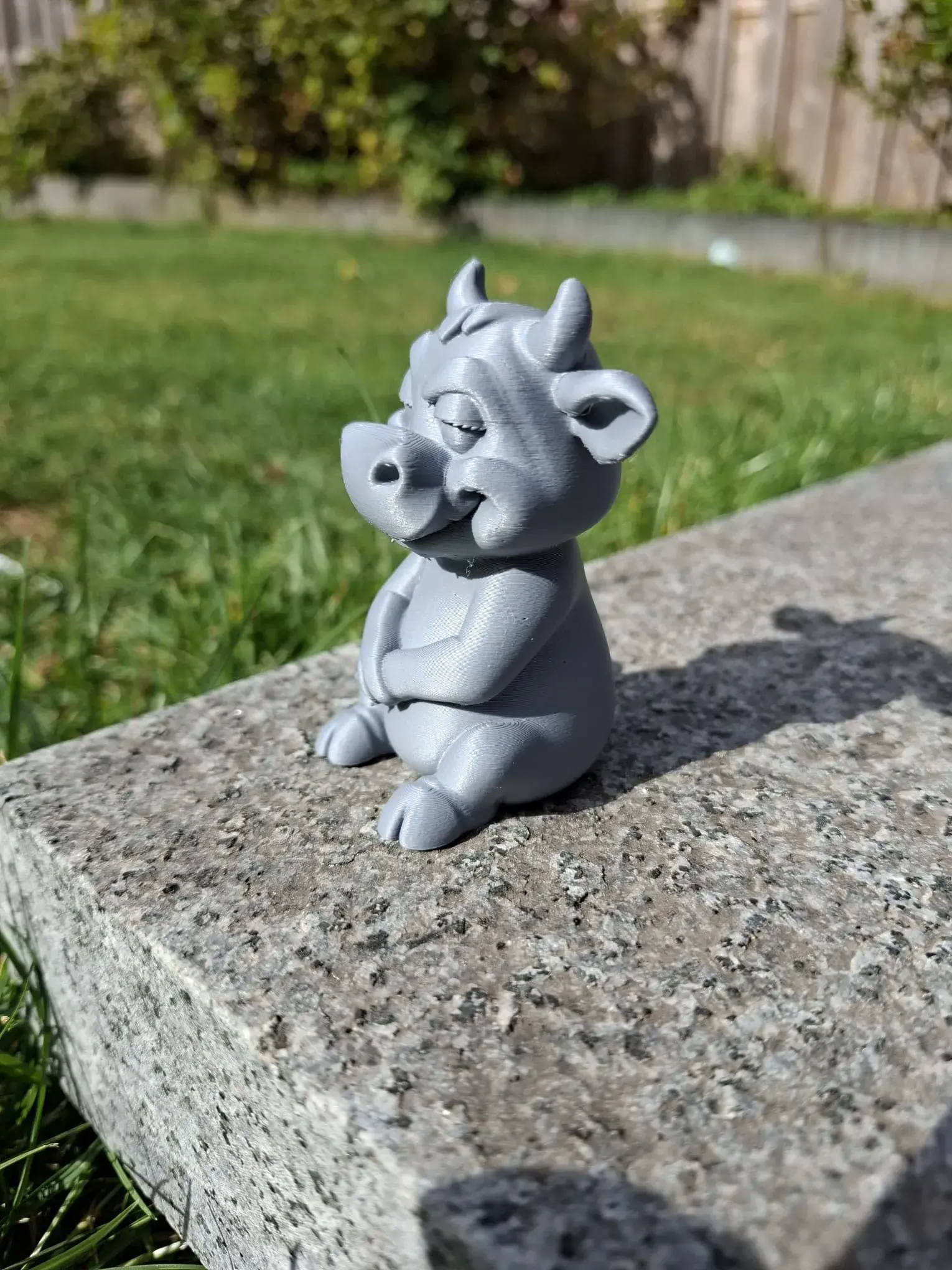 3D Printer Files | 3MF File | Mischievous Cow Figurine | Creality Cloud