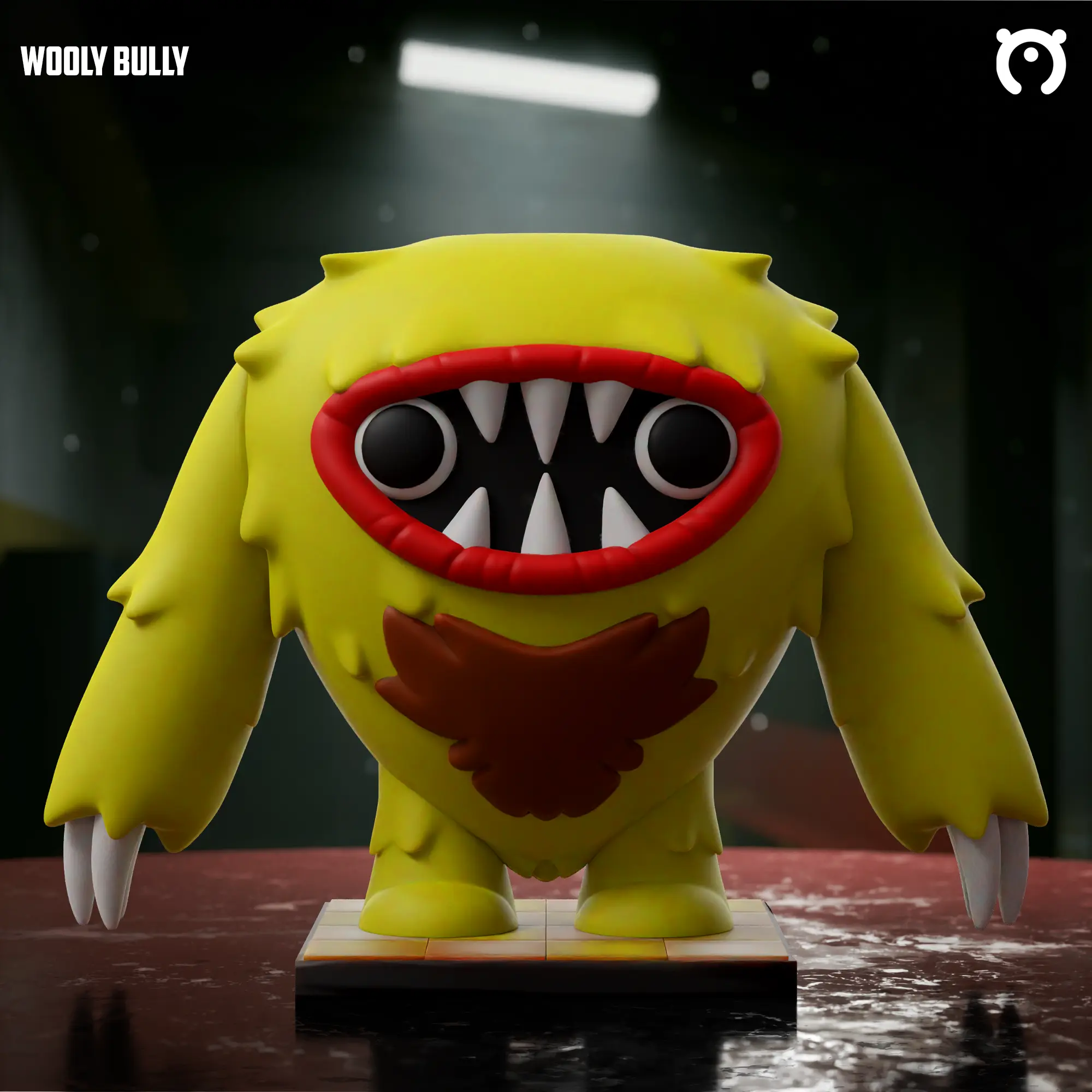 Characters & Creatures STL Download - Wooly Bully - Joyvilleby Gom3D