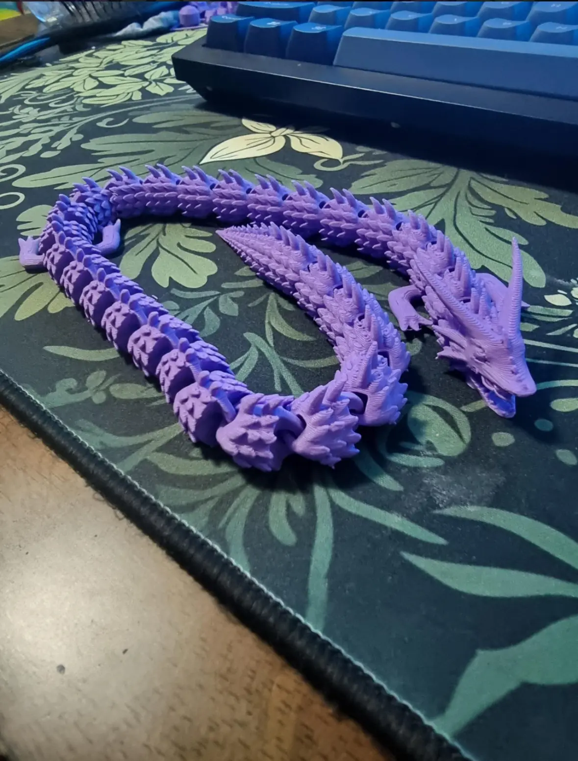 Characters & Creatures STL Download - Articulated Dragonby CrazyyyDesigns