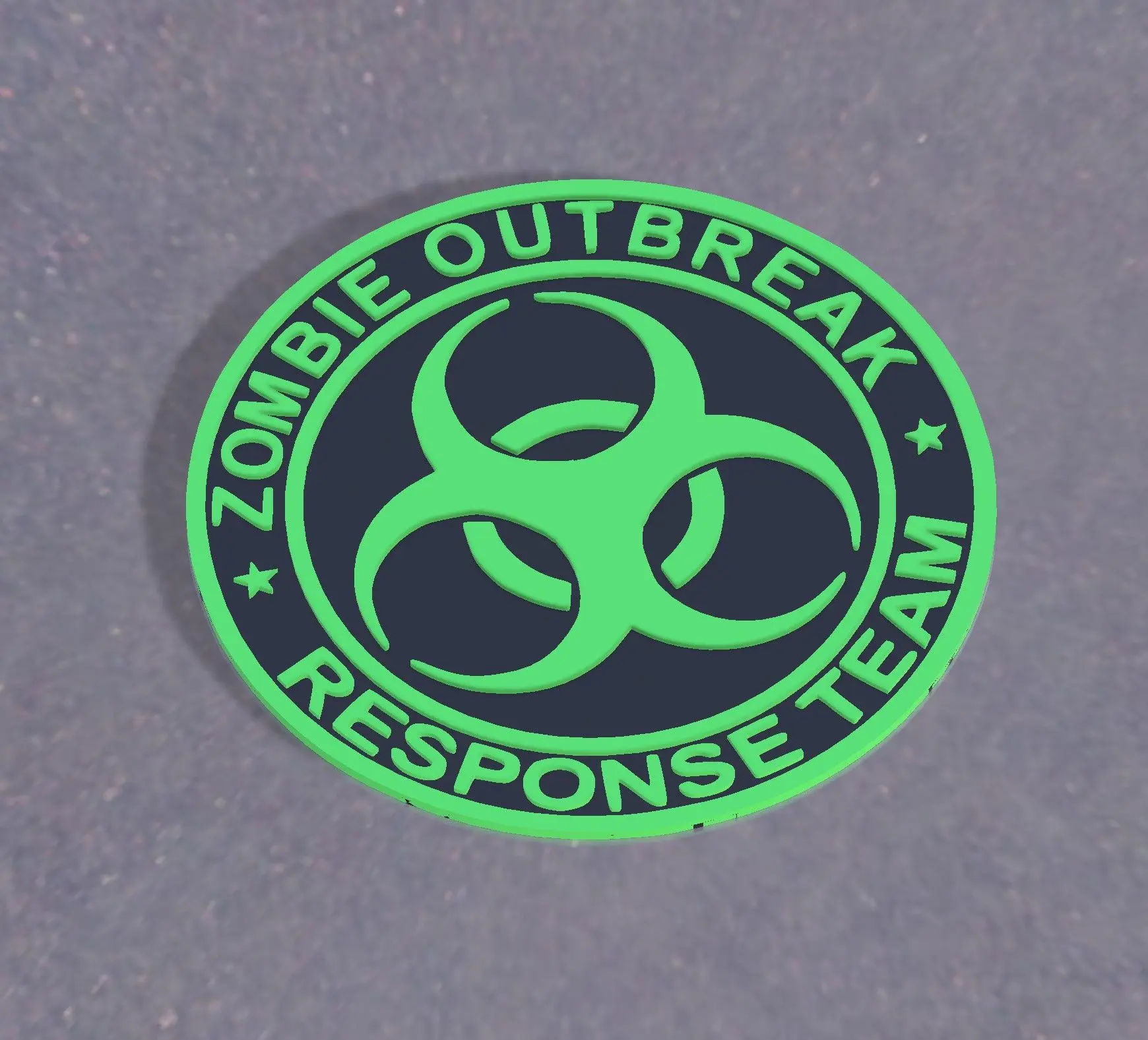 Zombie Response Team Wallpaper Sculptures & Artworks STL Download