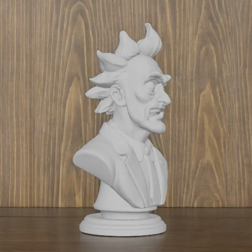 3D Printer Files | 3MF File | Real Rick Sanchez | Creality Cloud