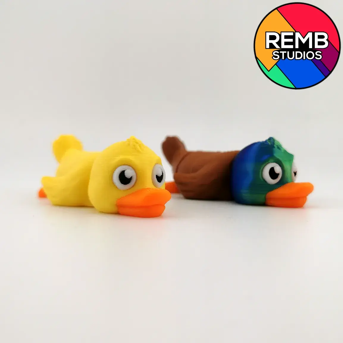 3D Printer Files | 3MF File | Cute Flexi Duck | Print-in-place | No ...