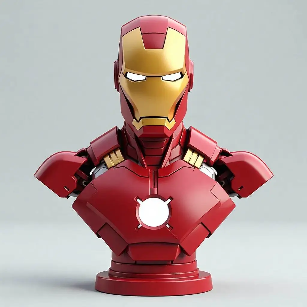 Free Characters & Creatures STL Download - Iron Manby DrDrew