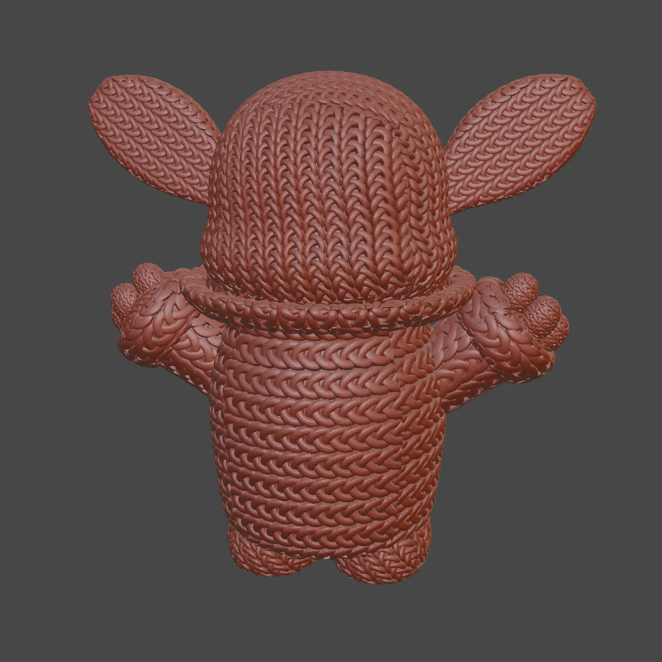 3D Printer Files | 3MF File | Knitted Baby Alein | Creality Cloud