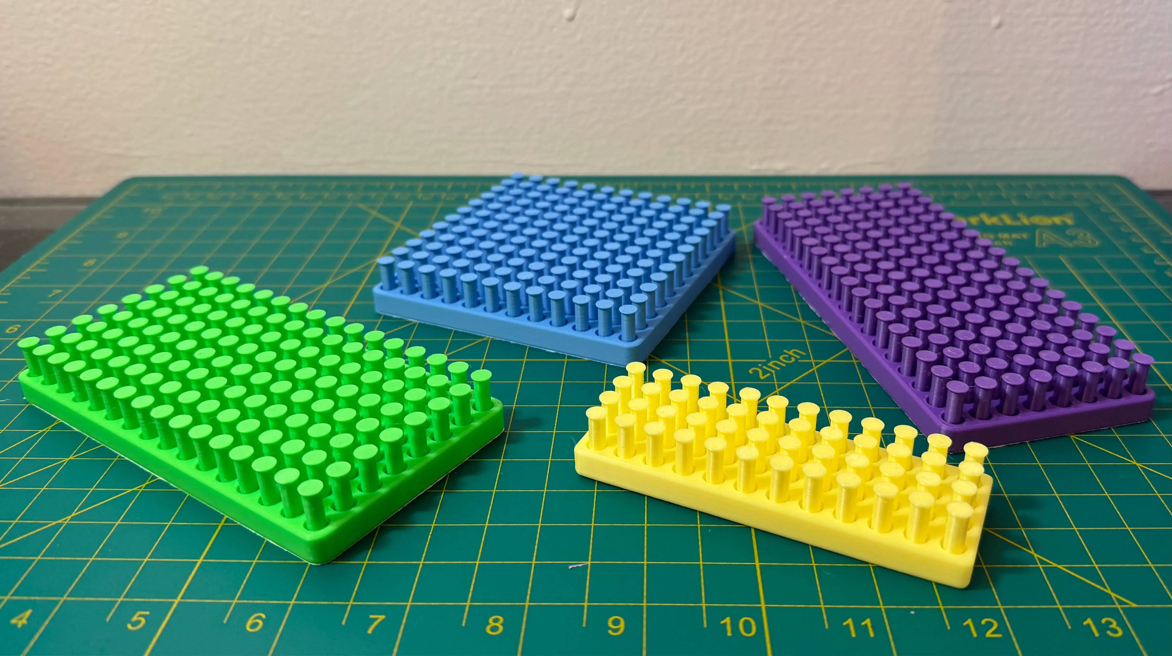 Other STL Download - XL Push-Pin Fidget Gridsby 3dGohst