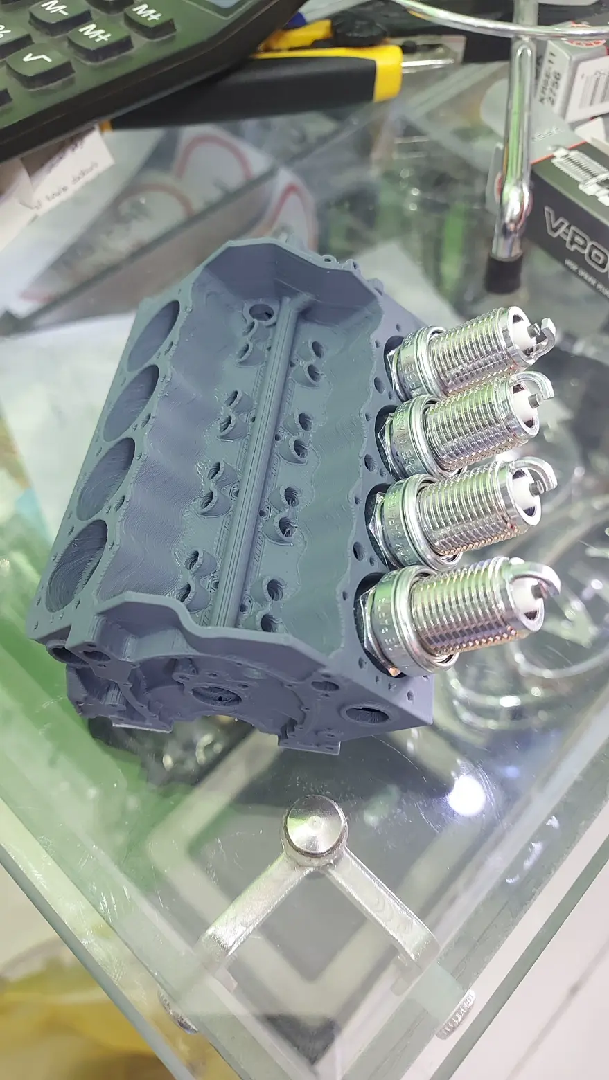 Tools & Spare Parts STL Download - Spark Plug Holderby amdq9966