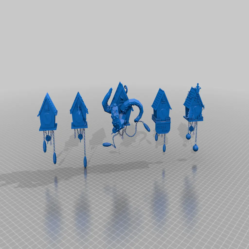 Free Other STL Download - magic cuckoo clock - dnd - gubbinsby SMT_M 🦊