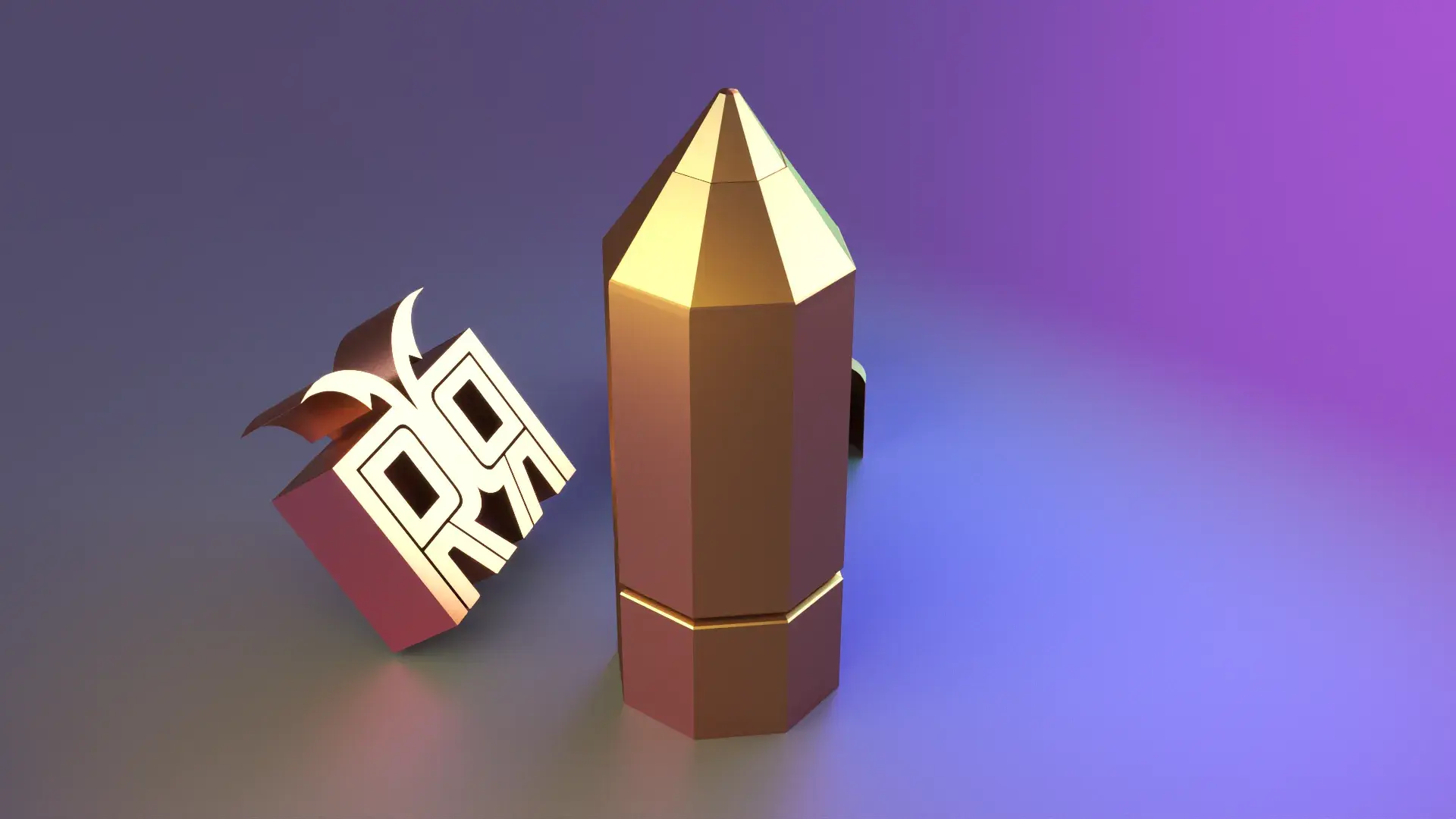 Stationery & Learning Tools STL Download - Standing Pencil Decorby rexer_3d