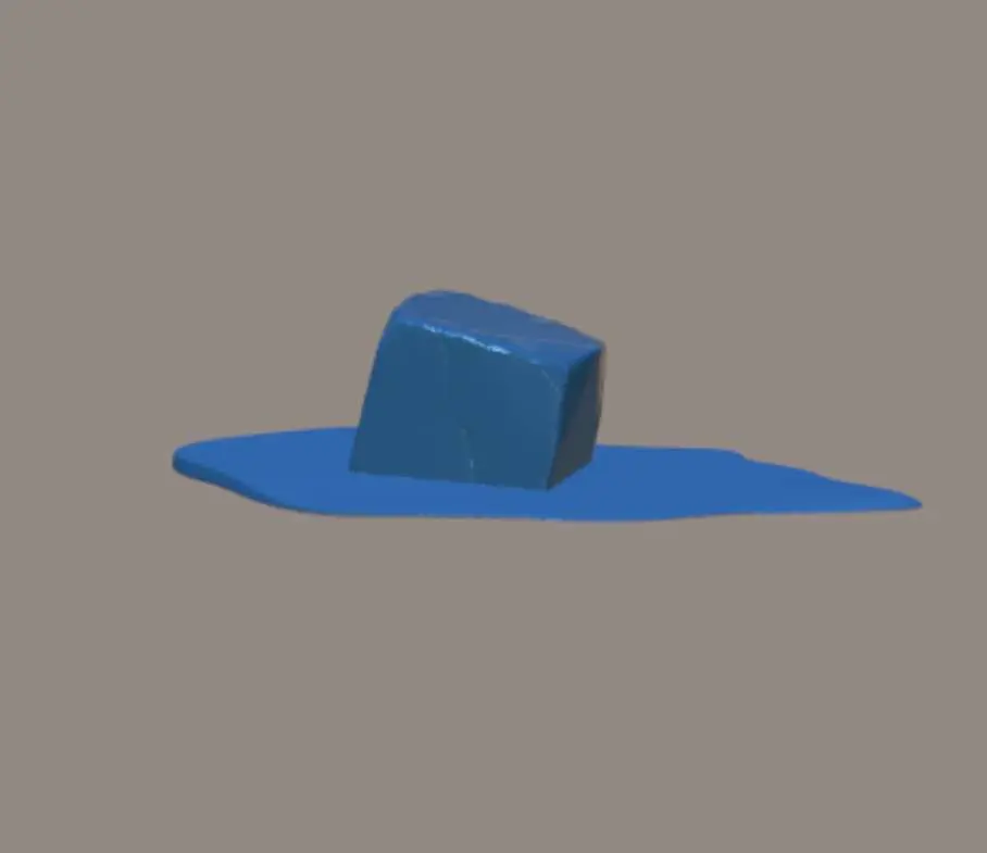 Other STL Download - melting ice cube ice cube by malbel studio