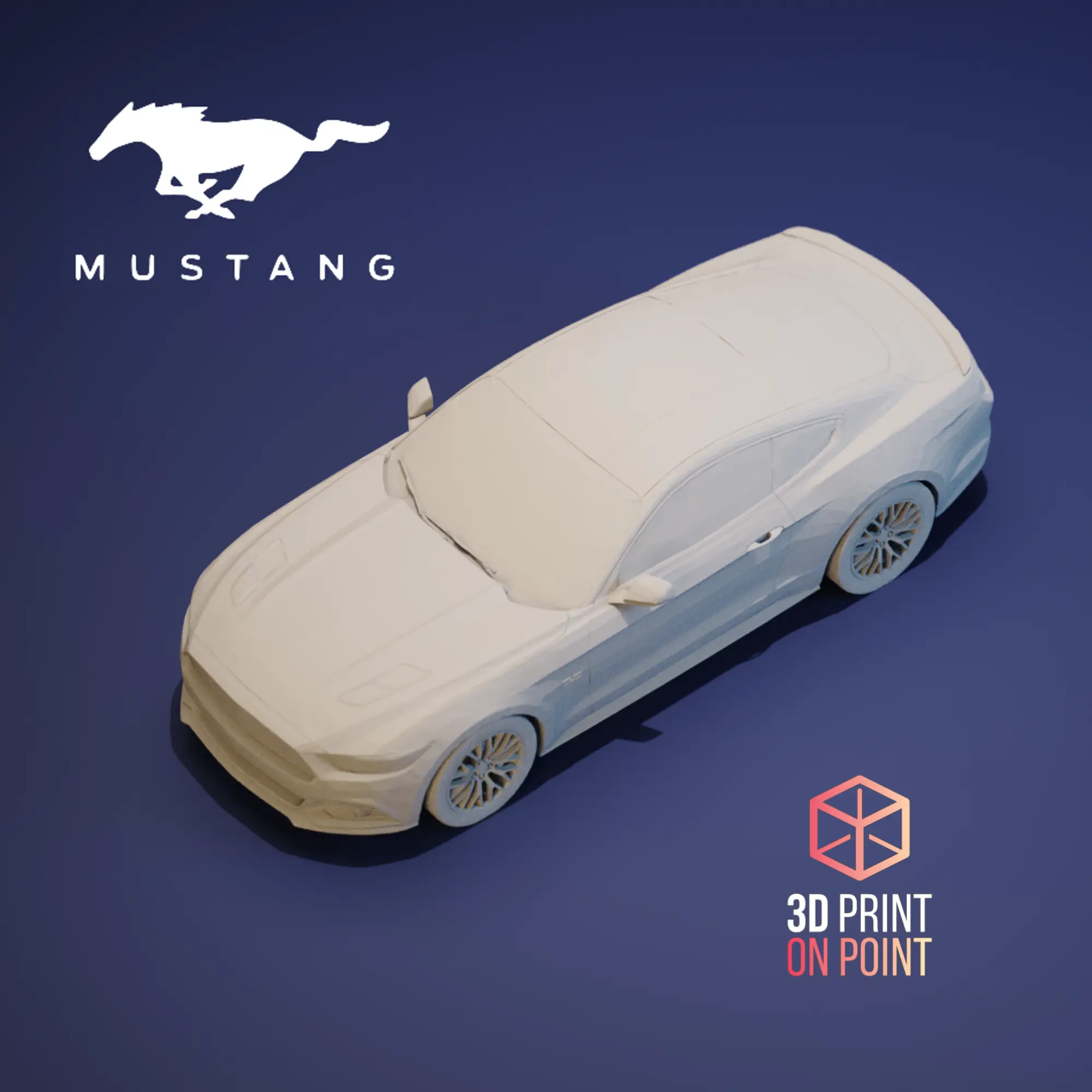 Other STL Download - FORD MUSTANG 2015 - 3D MODELby 3DPrintOnPoint