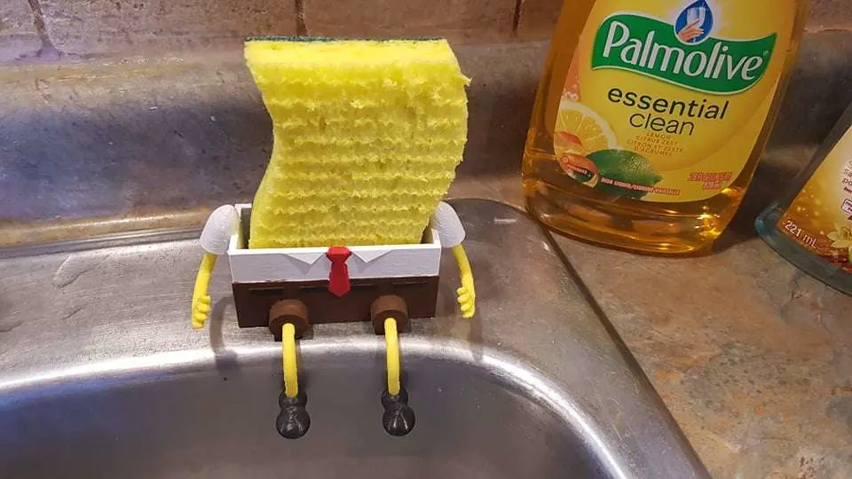 3D Printer Files | 3MF File | SpongeBob sponge holder | Creality Cloud