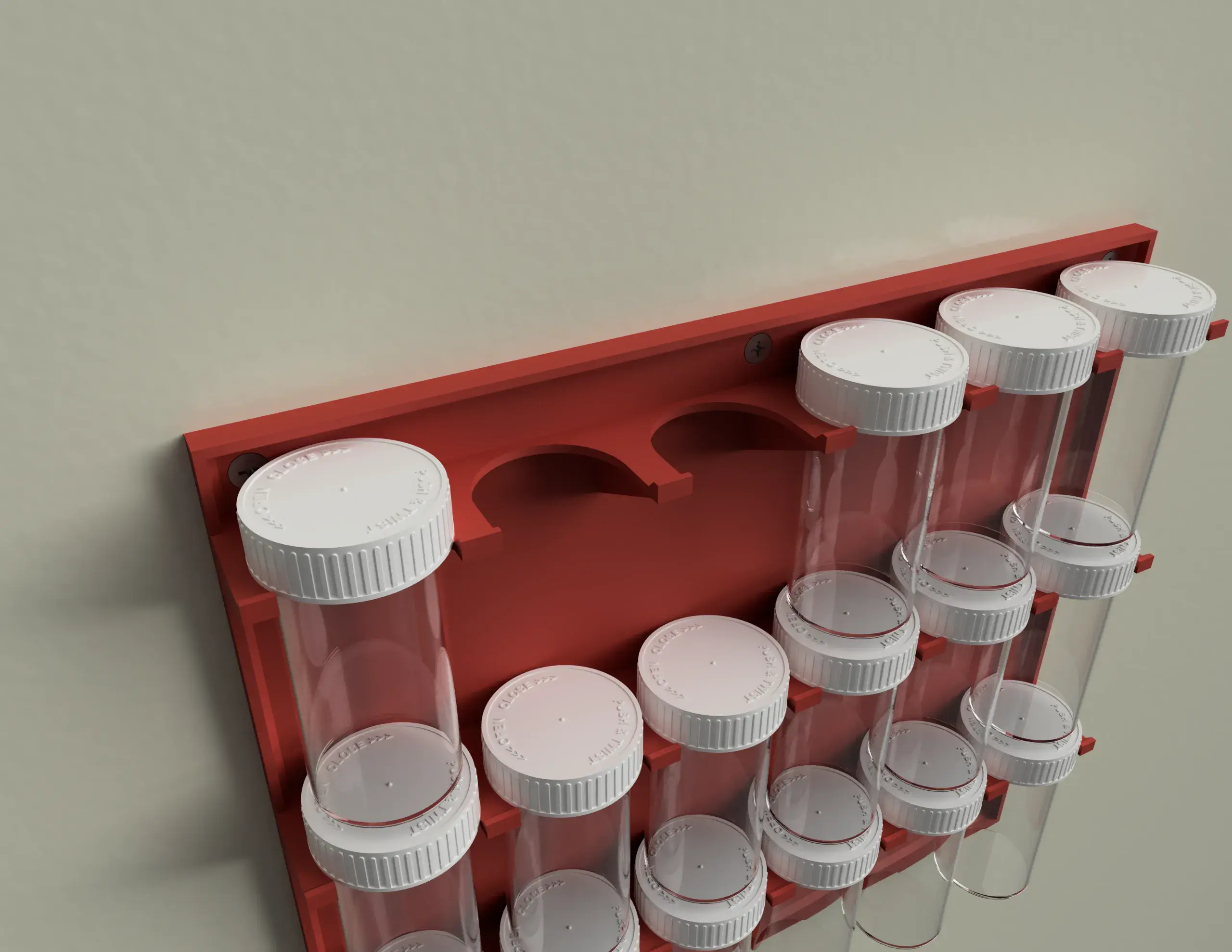 gratuita Tools & Spare Parts STL Descarga - Pill Bottle parts storage ...