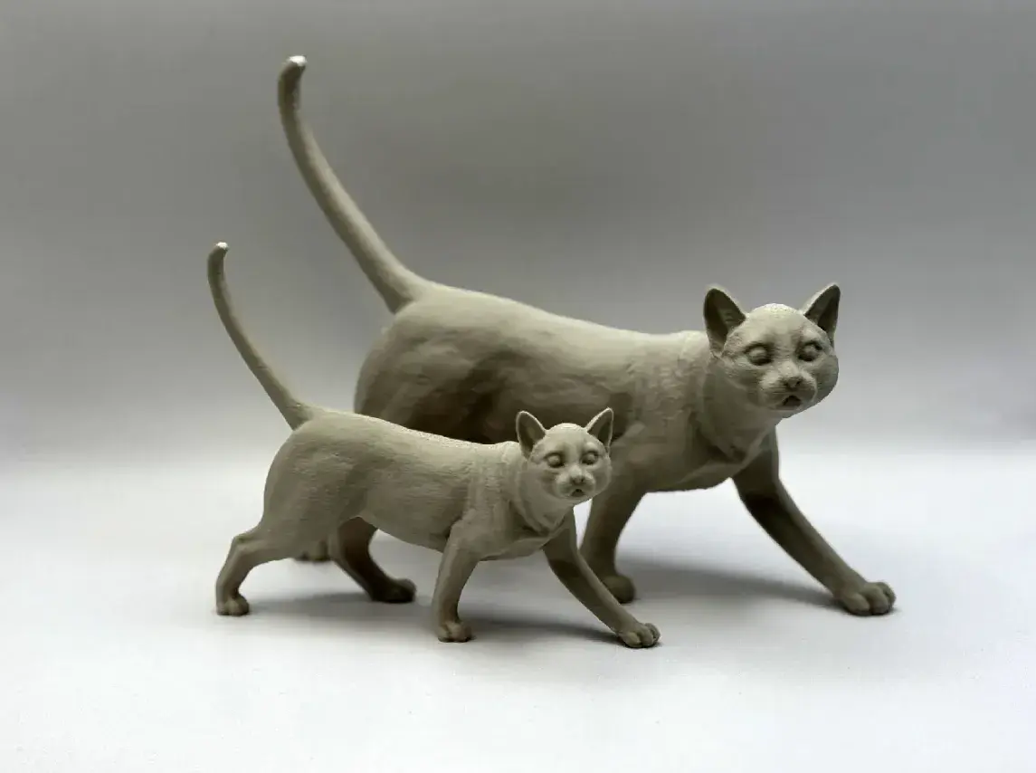 3D Printer Files | 3MF File | Realistic Cat / Kitten | Creality Cloud
