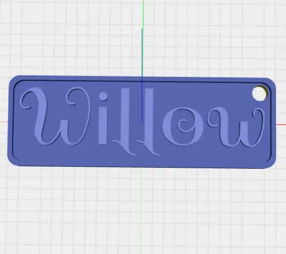 Badges & Coins STL Download - Willow Name Tagby Deleted Account9207561325