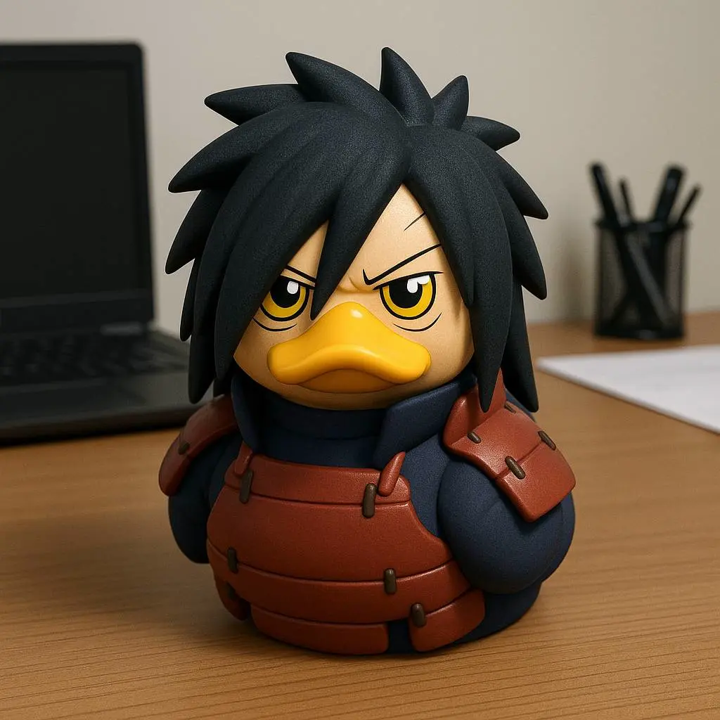 Other STL Download - Rubber Duck - Madara Uchiha Naruto- 3d printby ...