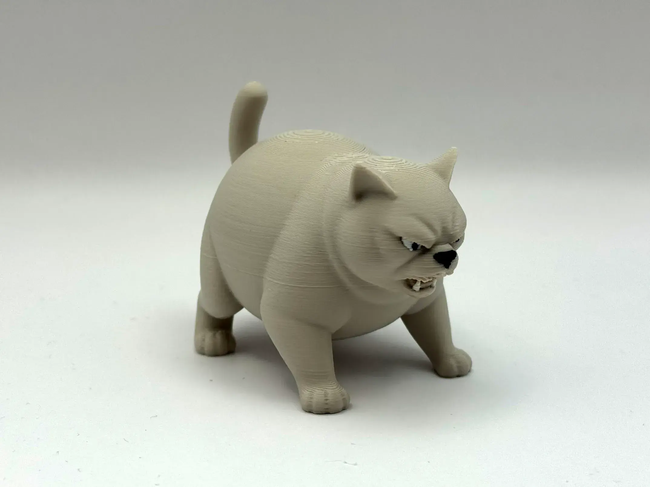 3D Printer Files | 3MF File | Angry Chonky Cat | Creality Cloud