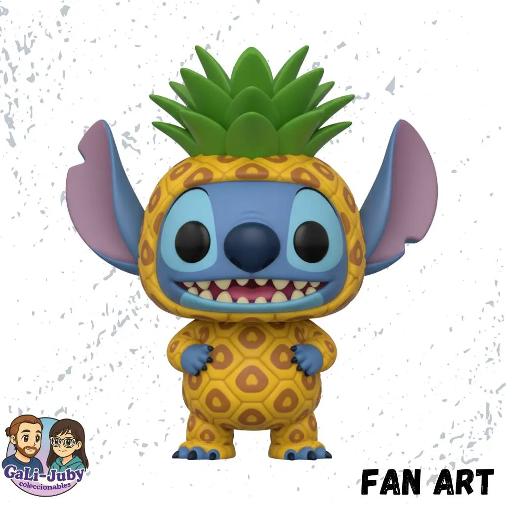 3D Printer Files | 3MF File | Funko Pop Fan Art Stitch pineapple ...
