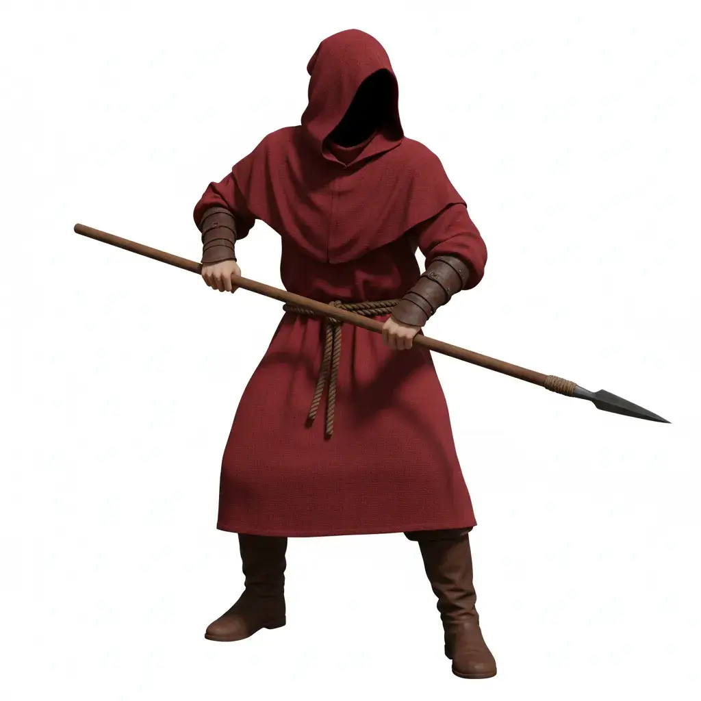 3D Printer Files | 3MF File | Cultis Spear - the red cult soldier ...