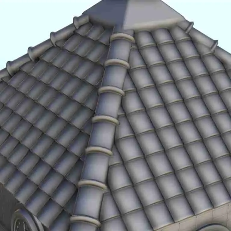 Props & Terrain STL Download - Wild West bell tower 17 - western old ...