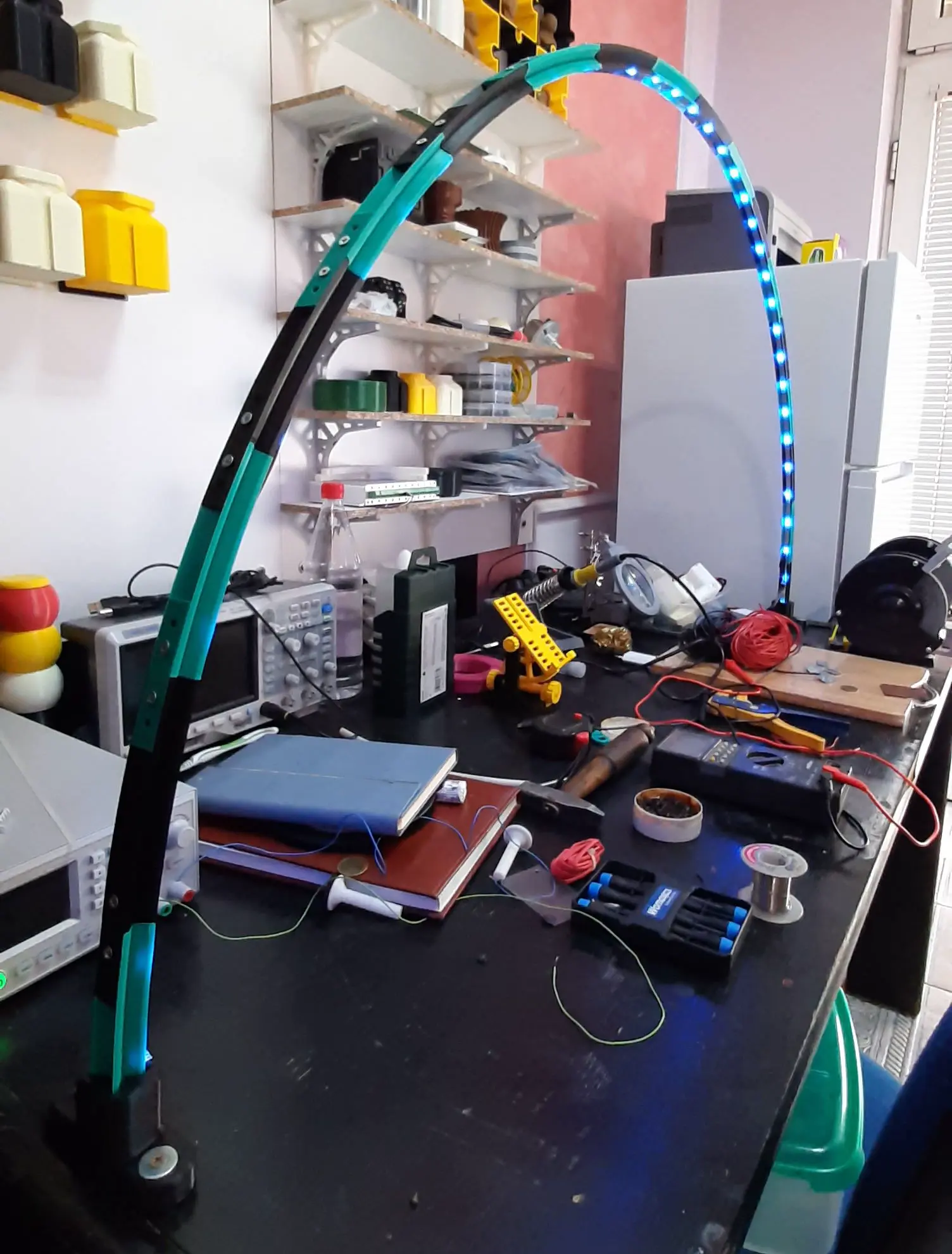 Lighting & Lamps STL Download - LED bridge lampby AMKDESIGN