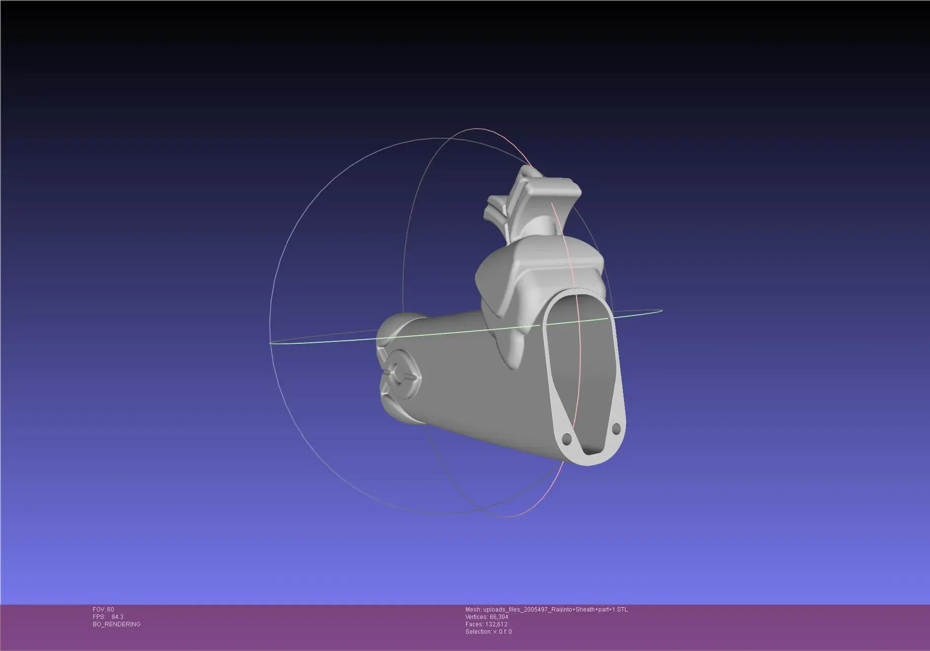 Cosplay STL Download - Fire Emblem Raijinto Sword And Sheath Printable ...