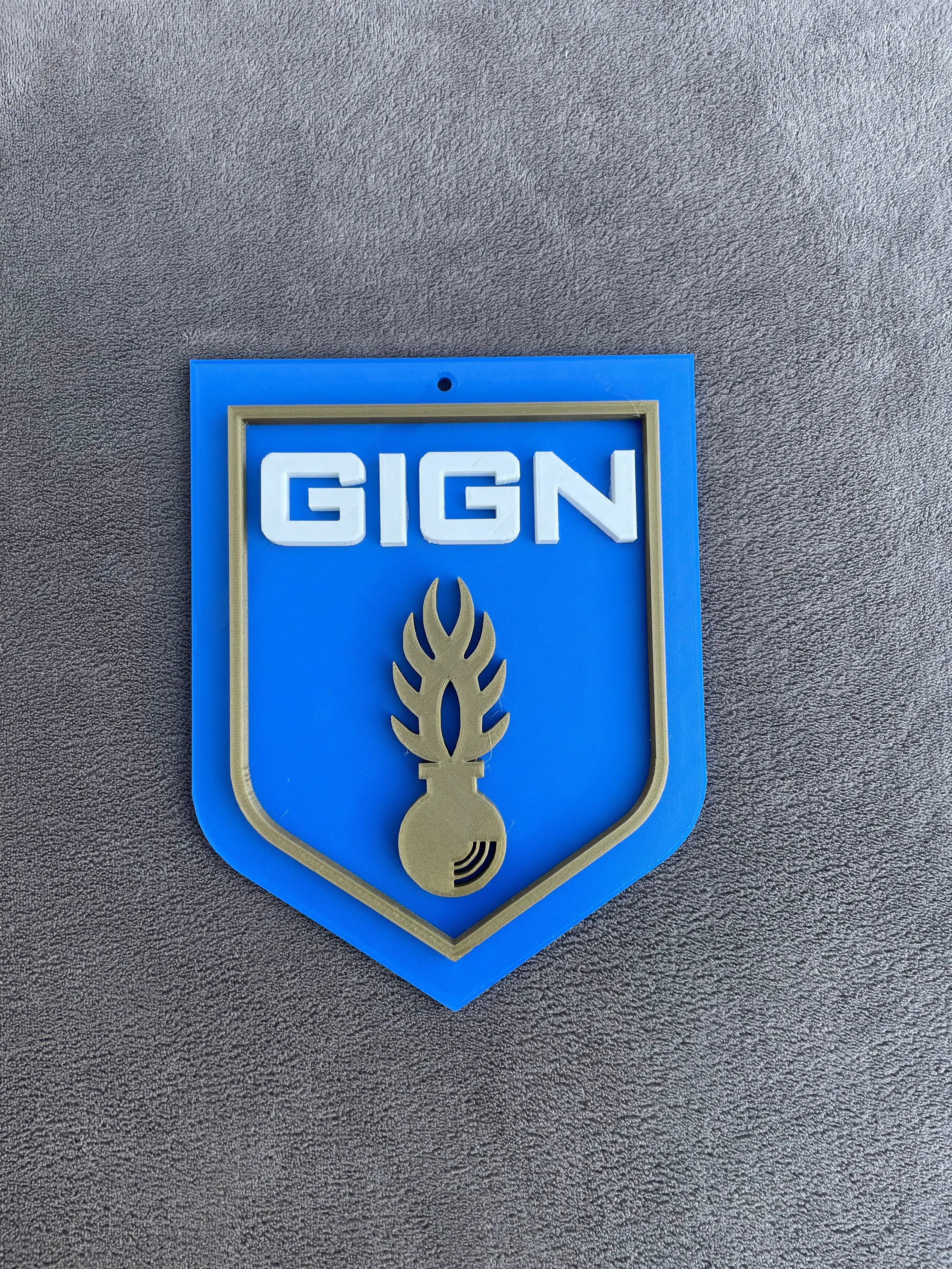 Badges & Coins STL Download - GIGN emblemby MBI3D