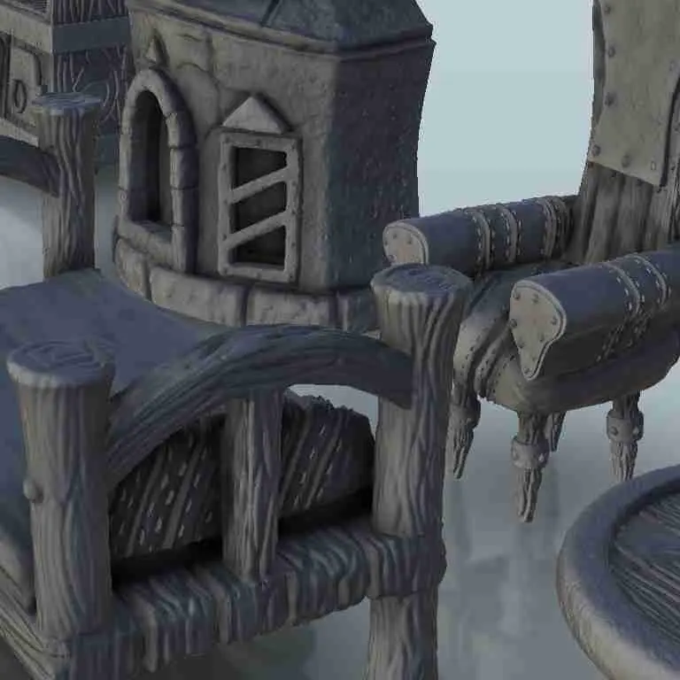Other STL Download - Medieval interior set - miniatures warhammer ...