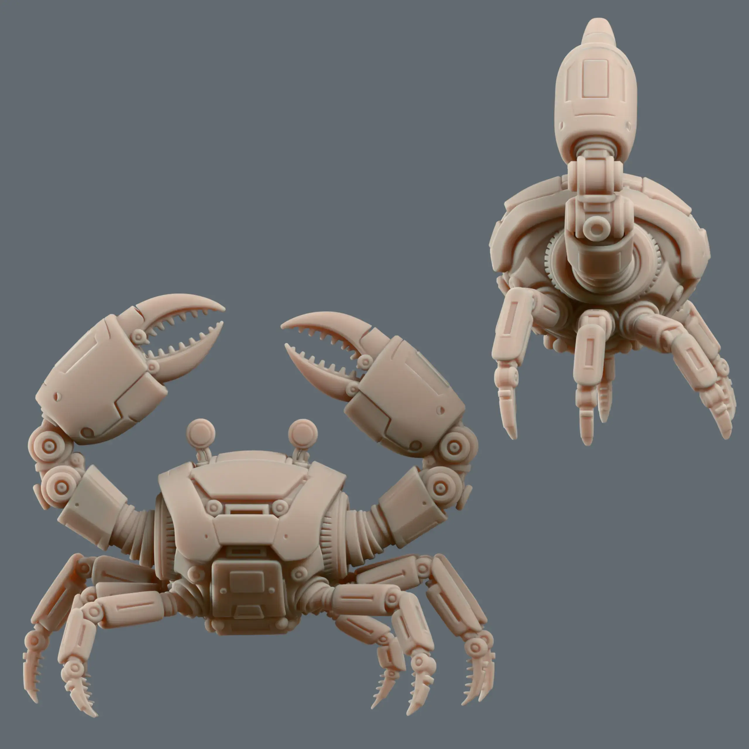 3D Printer Files | 3MF File | Robot Crab | Creality Cloud